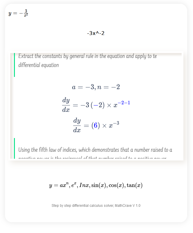 Calculus Step By Step Free Math Problem Solver With Steps Mathcrave