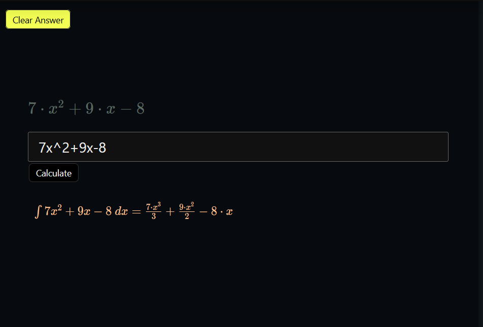 Quick Math Integral Calculus - Step By Step Math Problem Solver | MathCrave Quick Math Integral Calculus - Step By Step Math Problem Solver | MathCrave