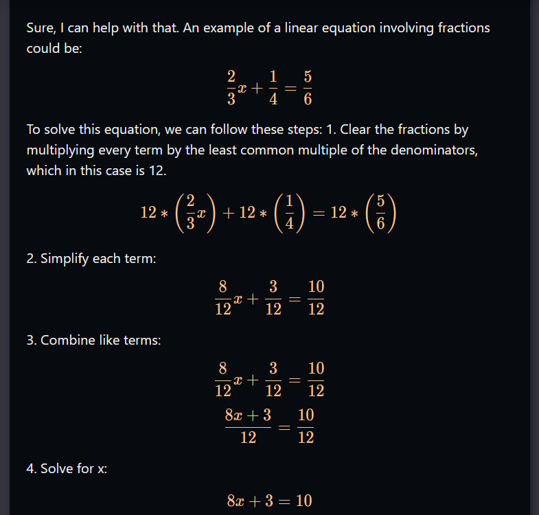AI Linear Equation Solver - Step By Step Math Problem Solver | MathCrave AI Linear Equation Solver - Step By Step Math Problem Solver | MathCrave